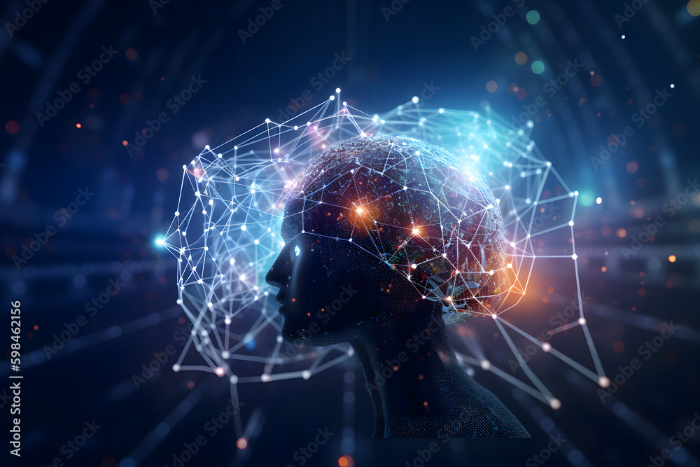 AI, Machine learning, on big data network, revolution of AI, Data ...