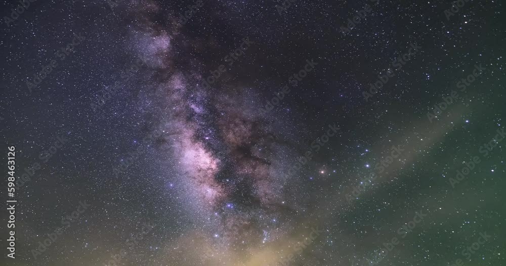 Time lapse Milky way galaxy stars,Star Time Lapse,Close Up Milky Way ...