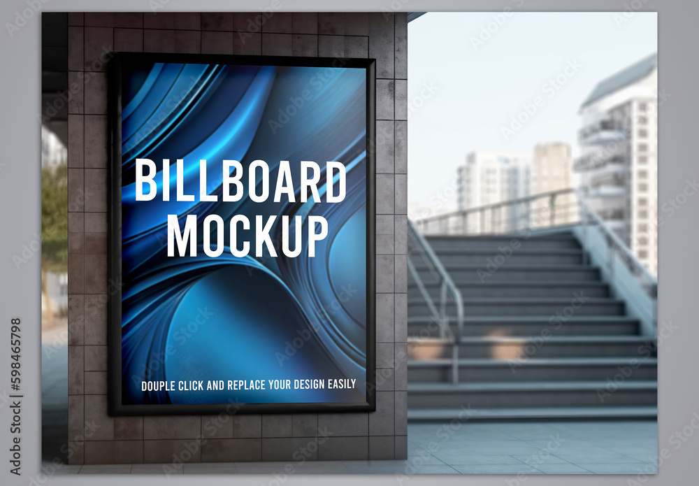 Billboard Mockup Stock Template | Adobe Stock