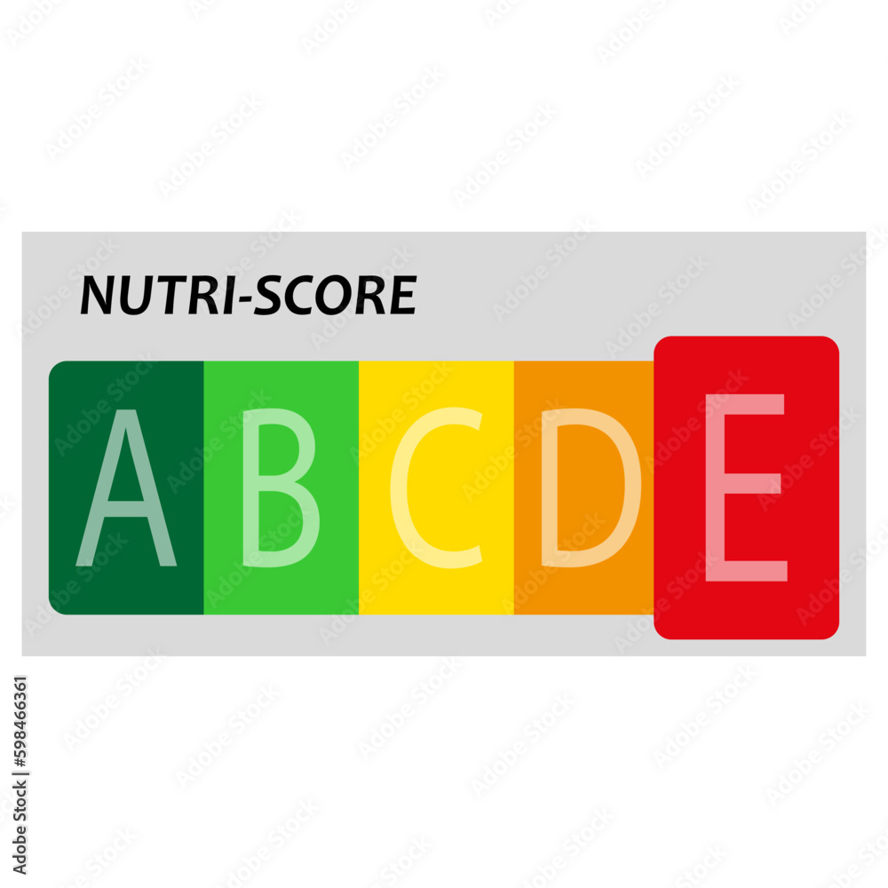 Nutrition E label facts health score. Food info nutriscore label facts ...