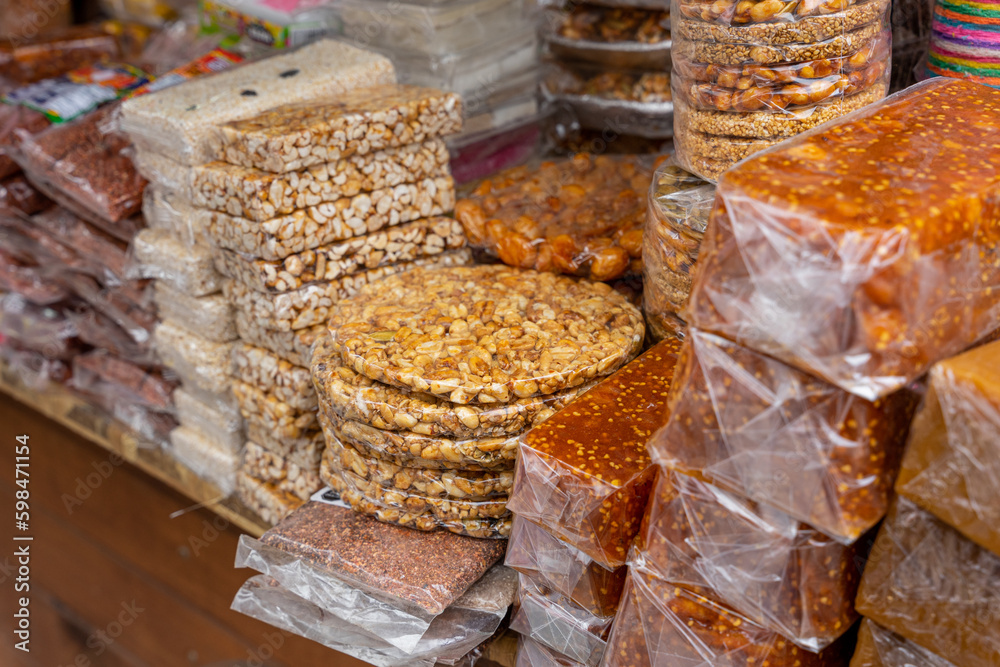 typical mexican sweets made in a traditional way, among them we find ...