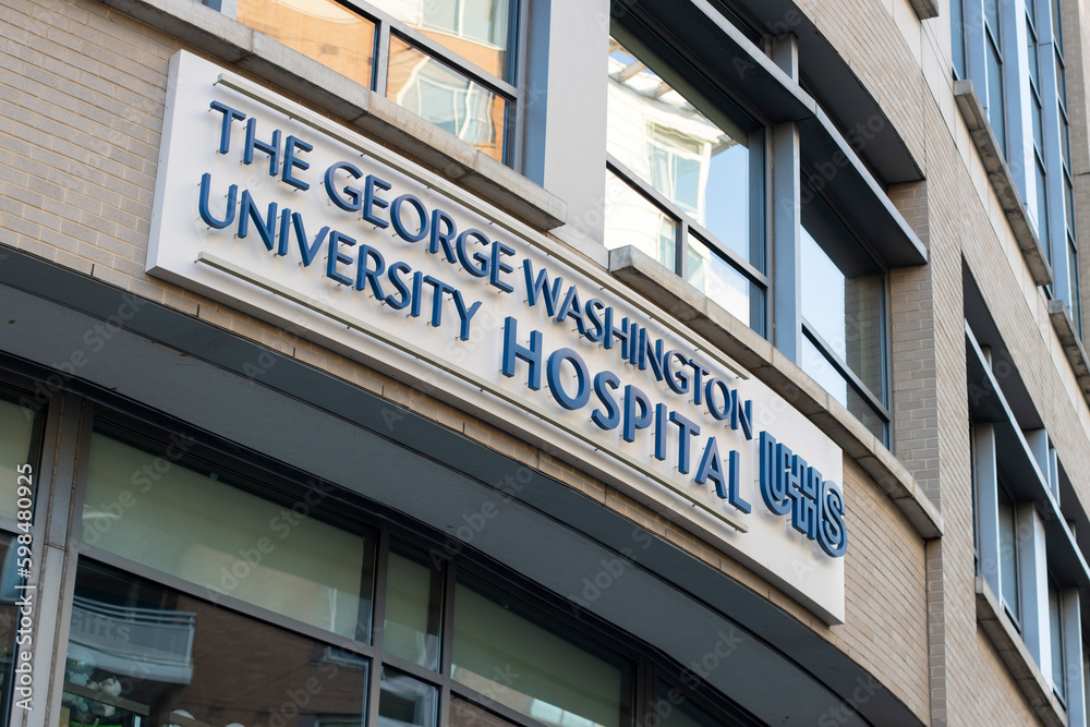 Washington, DC, USA - June 24, 2022: The George Washington University ...
