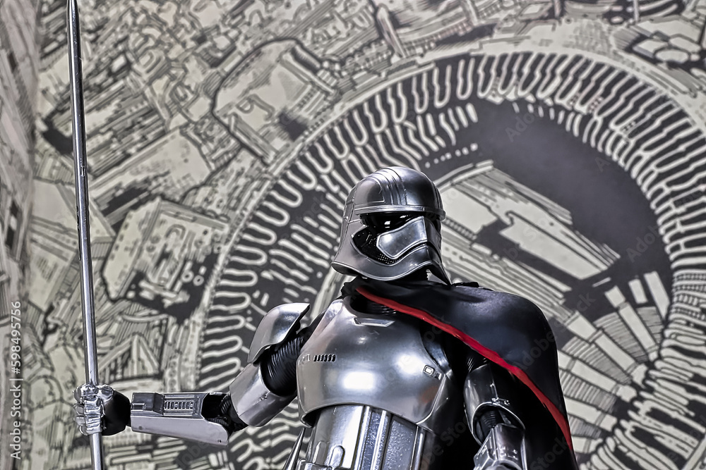 Osaka,Japan 30 Apr 2023 : Studio portrait of Star Wars First Order ...