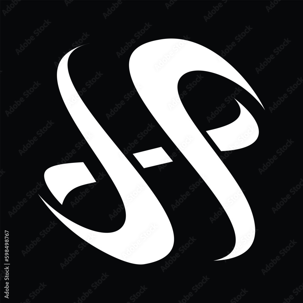 RS Initial letter handwriting and signature logo. A concept handwriting initial logo with ...