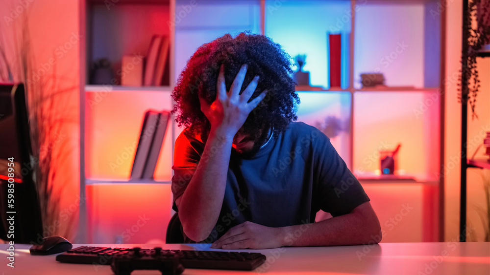 Epic fail. Clueless man. Face expression. Confused guy showing facepalm ...