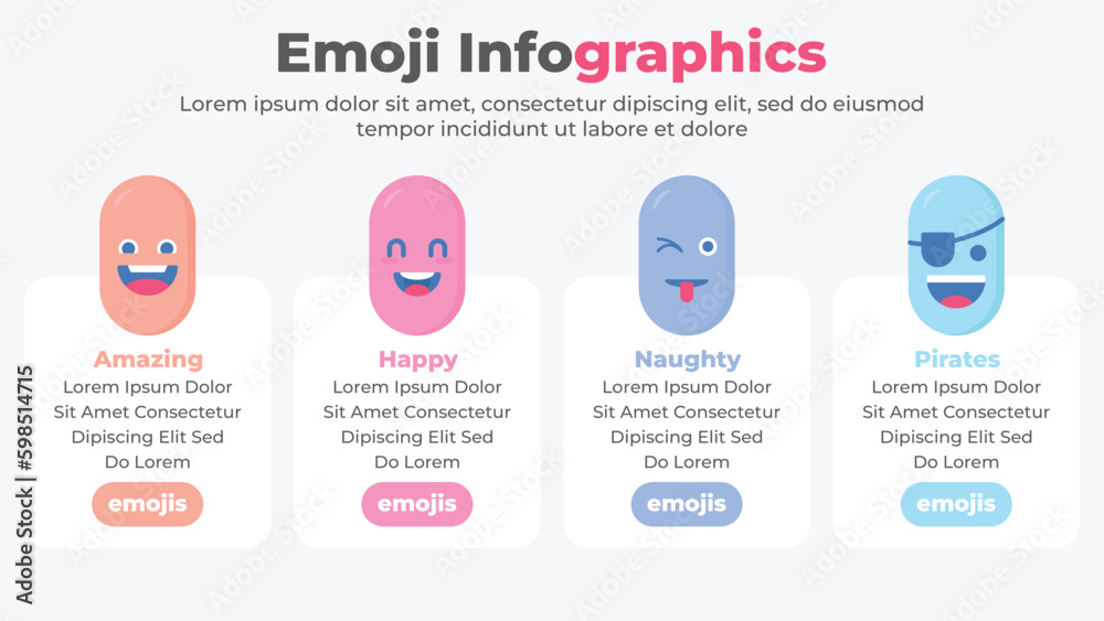Vector emoji faces emoticon character set facial expressions Stock ...