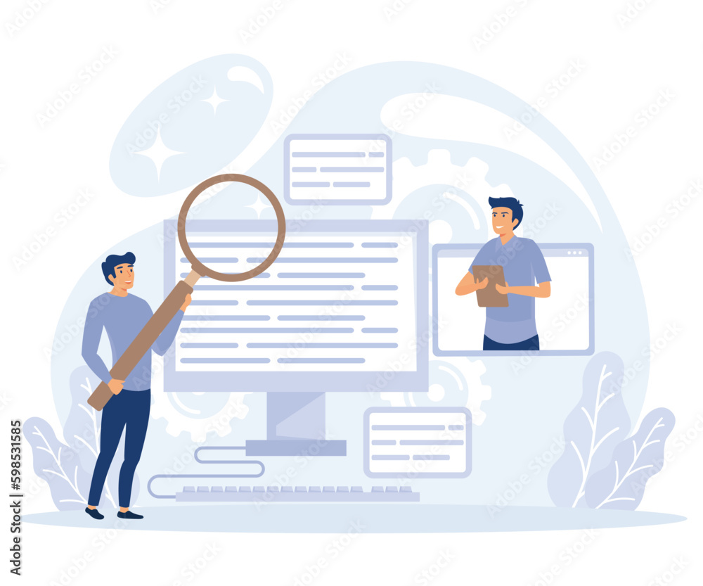 Project development specifications concept, Business analysis, software ...