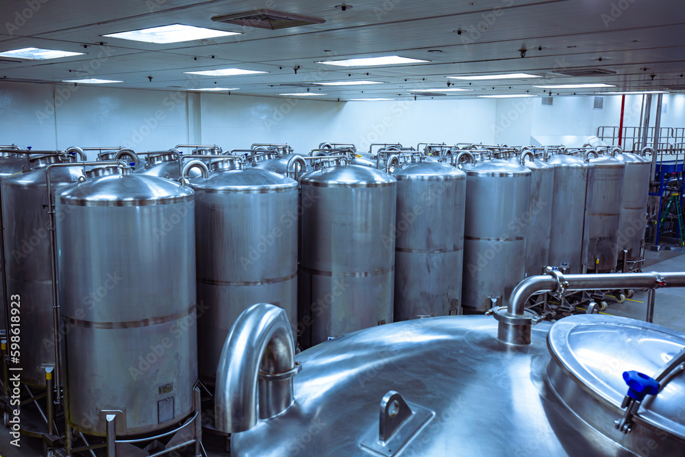 Stainless group vertical steel tanks with in equipment tank chemical ...