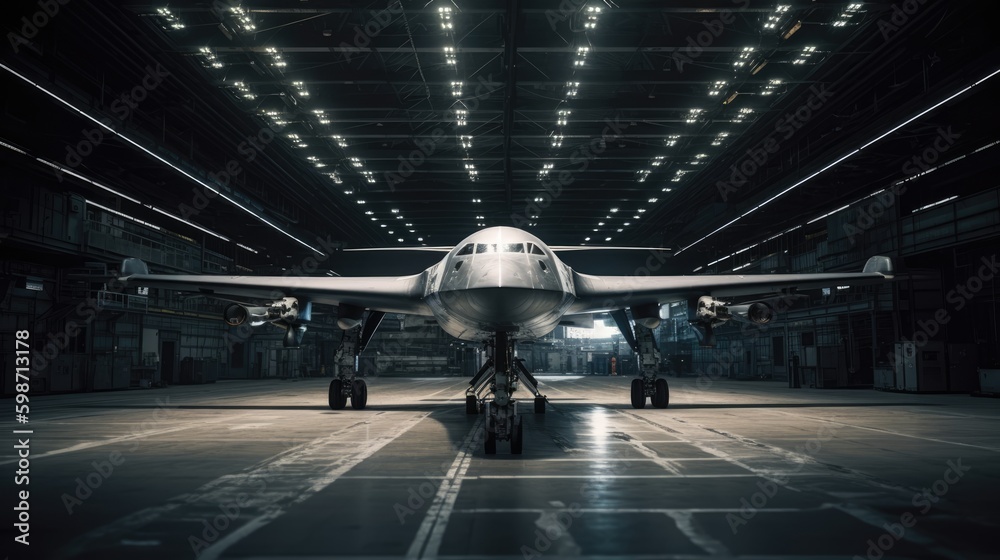 Advanced Futuristic Electric Drone Craft, Innovative Aerial Technology ...