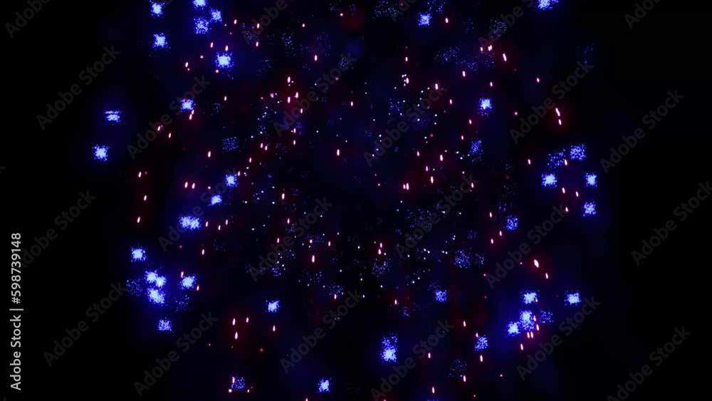 fireworks background . Video animation ultra HD 4K 4096x2304 Stock ...