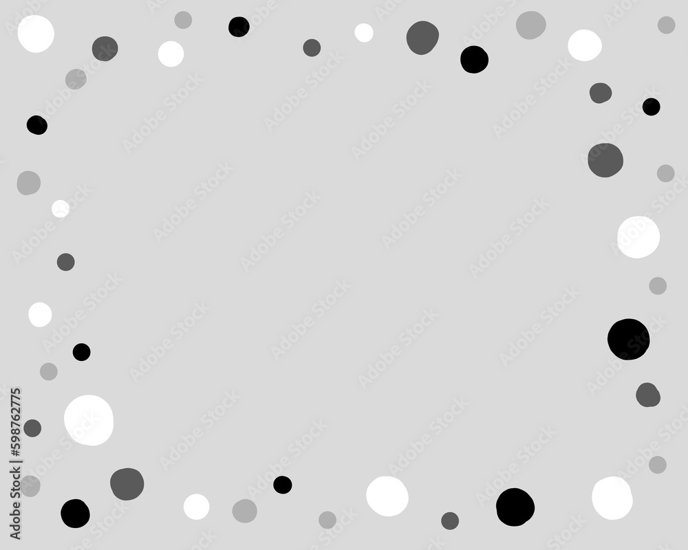 dots on gray background, blank space presentation page, graphic design ...