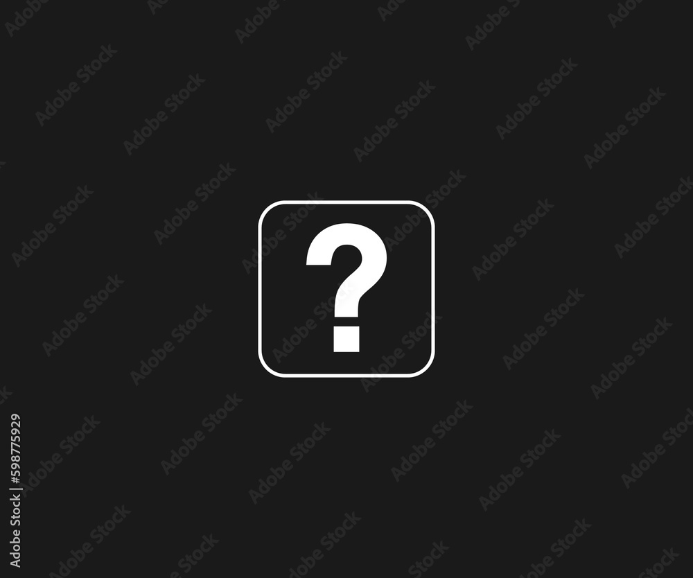 question mark symbol เวกเตอร์สต็อก | Adobe Stock