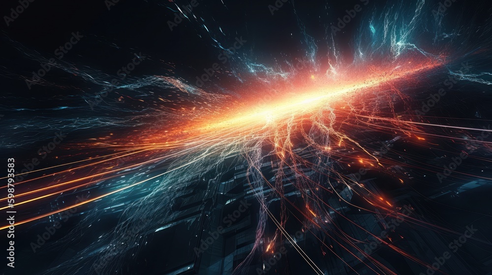 desktop technology shutter speed closeup space station bright light ...