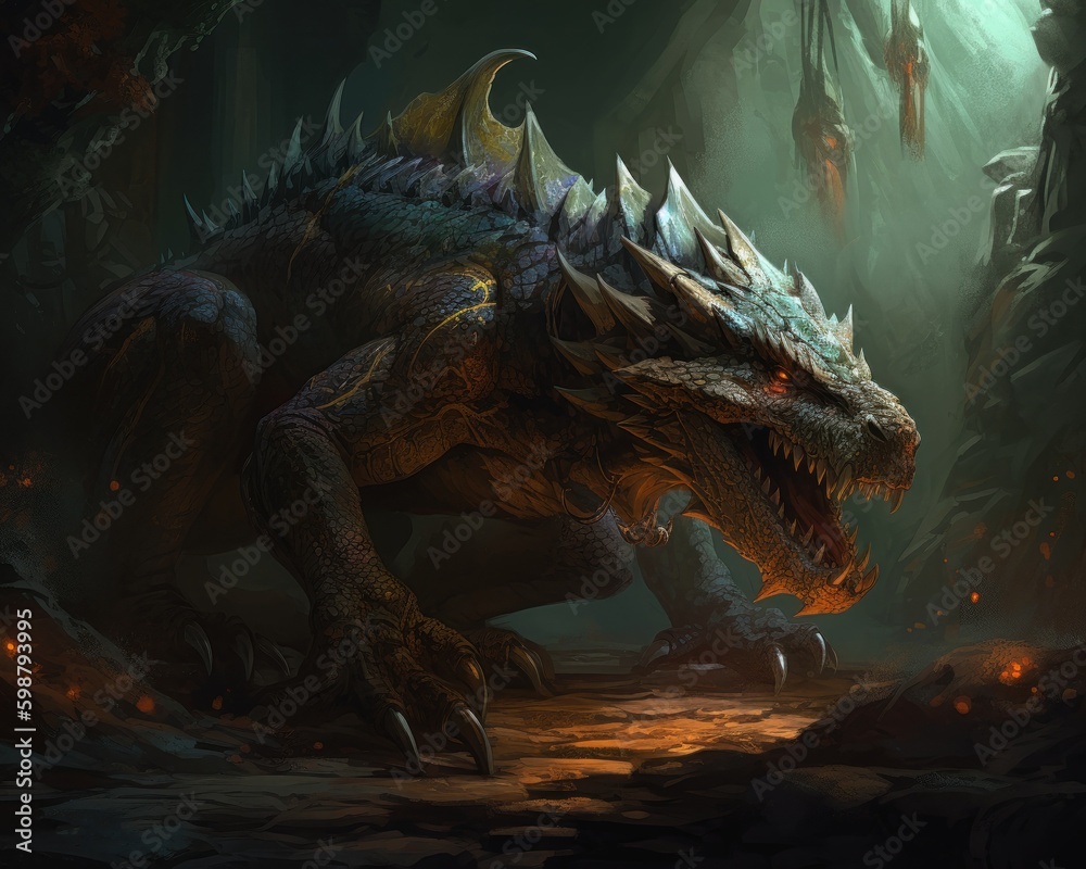semi precious stone gold ore dragon closeup large head sharp teeth ...
