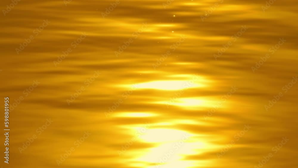 Golden water wave texture background. Footage stock background concept ...