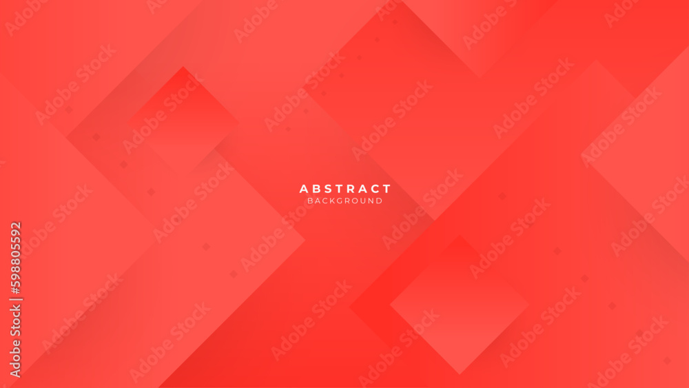 Abstract red background with lines white light and grey background ...