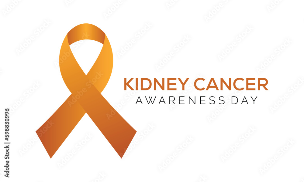 Vecteur Stock World Kidney cancer Day is a global health awareness day ...