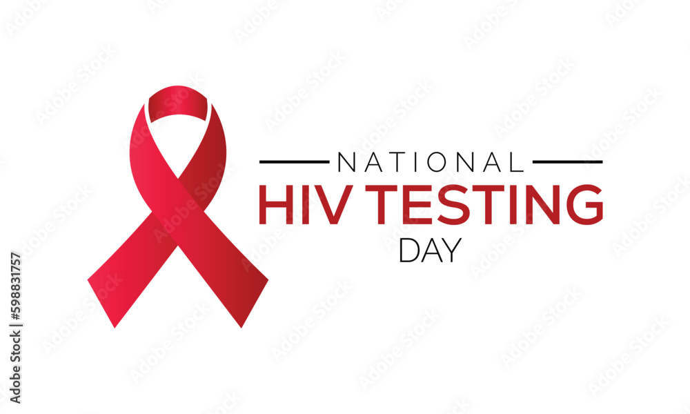 HIV Testing day. June 27. Annual health awareness day. banner design ...