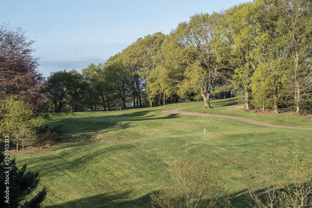 Cowdray golf coarse, West Sussex, Uk, May 2023 Stock Photo | Adobe Stock