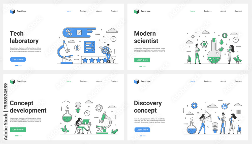 Development of modern science, technical discovery and analyzing in ...