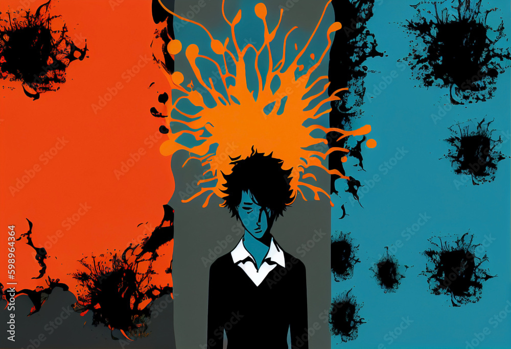 Mind deconstructing to adapt to the environment. Fragmented thinking ...