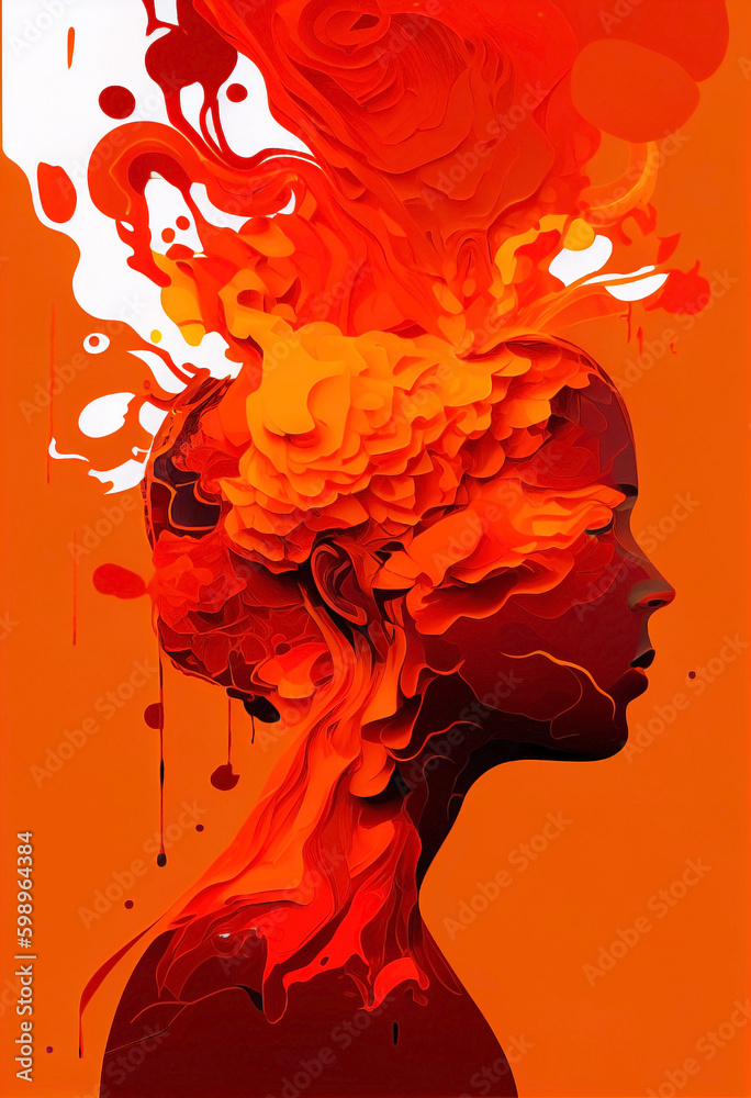 Mind deconstructing to adapt to the environment. Fragmented thinking ...