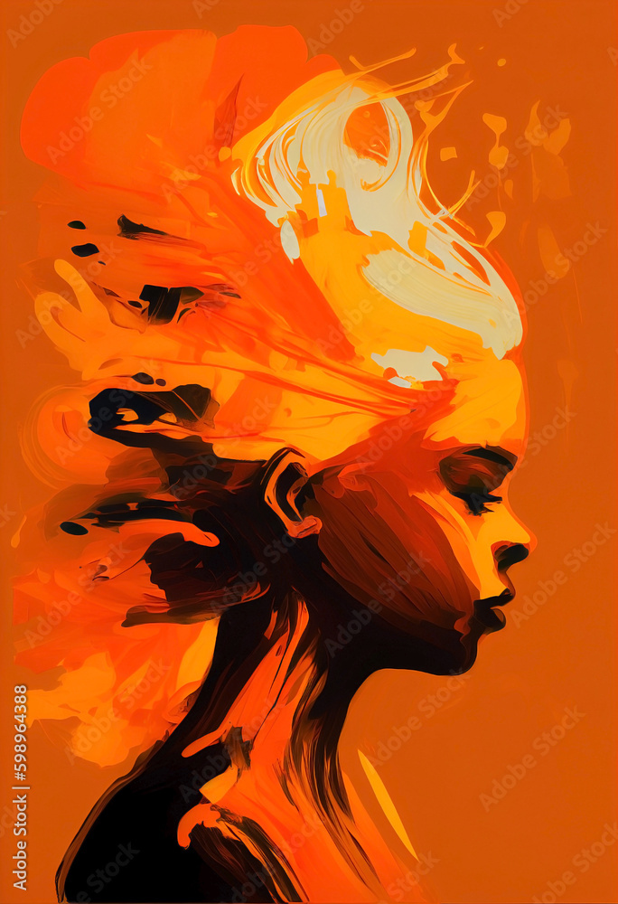 Mind deconstructing to adapt to the environment. Fragmented thinking ...