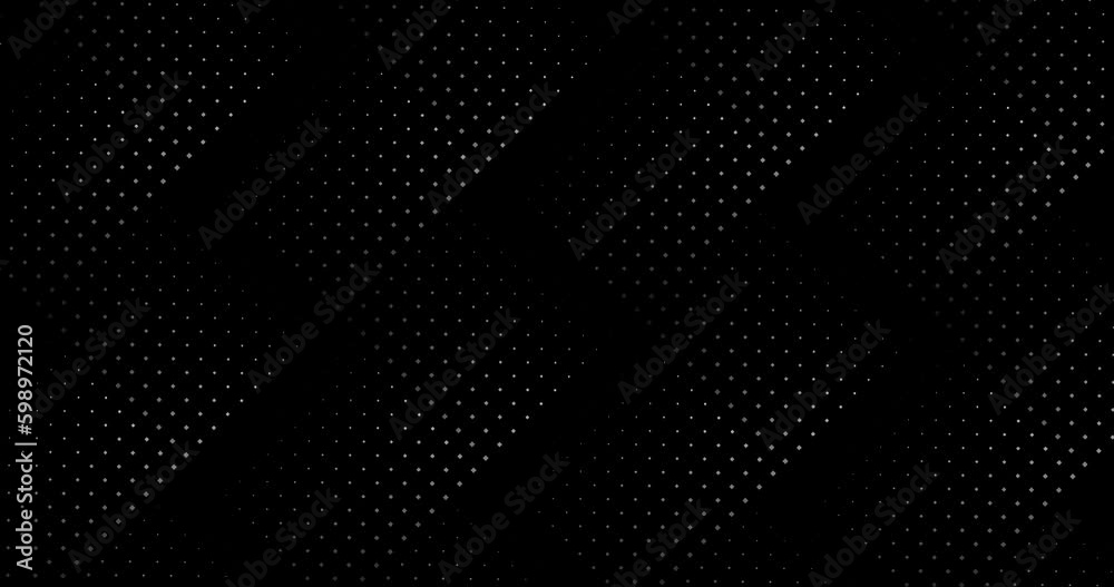 Abstract dynamic with white dots rhombus on transparent background ...