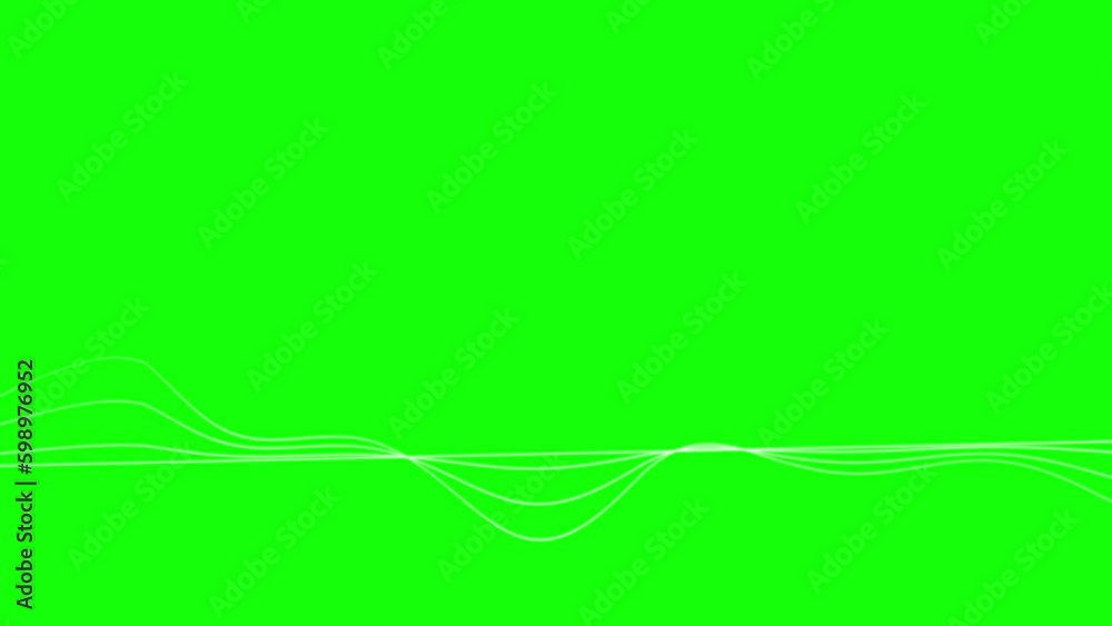 Video Stock Abstract background animation with green screen chroma key ...