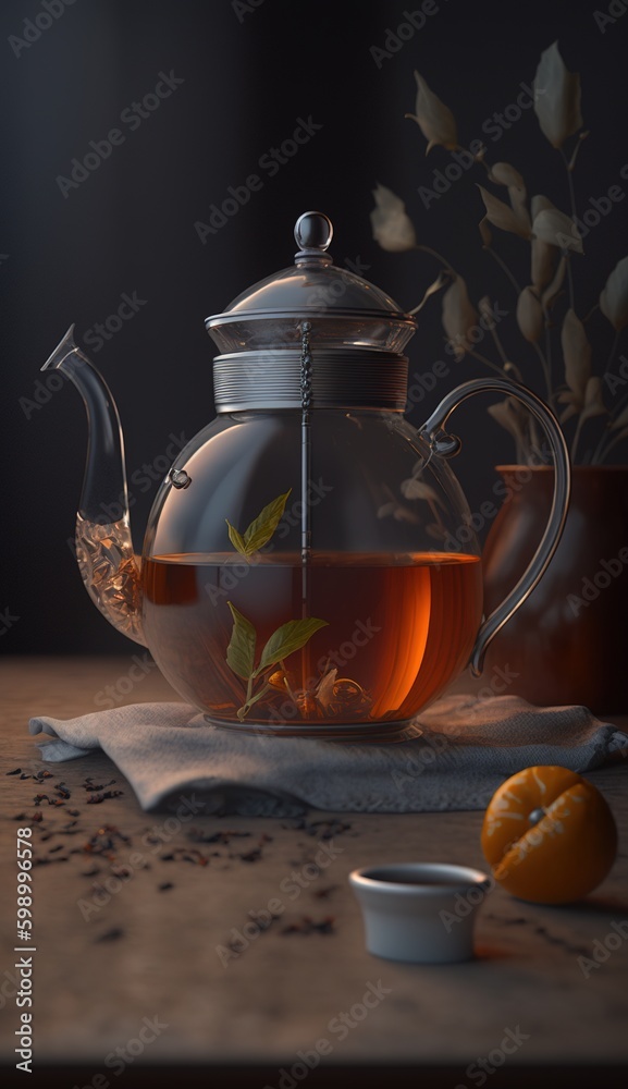 Tea prints Stock Illustration | Adobe Stock