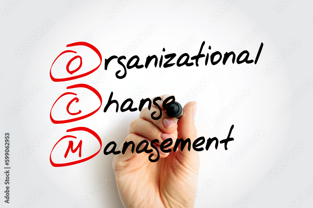 OCM - Organizational Change Management is a framework for managing the ...