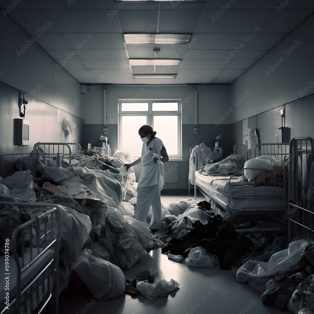 A lot of chaos and waste in hospitals. Too many medical quipment, AI ...