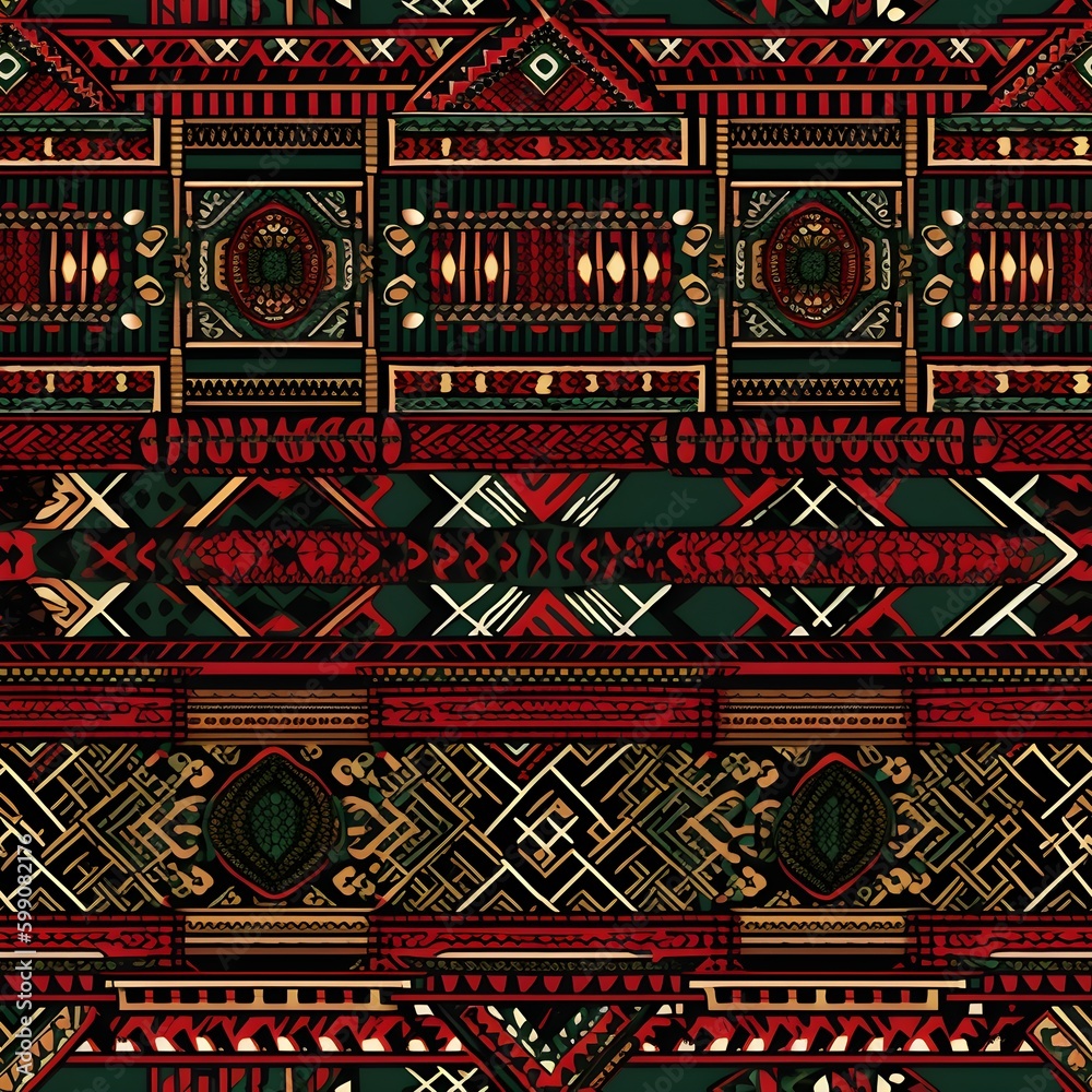 African inspired patterns and designs for backgrounds, banners, ets ...