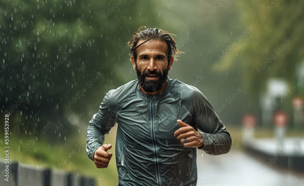 Real Person Running