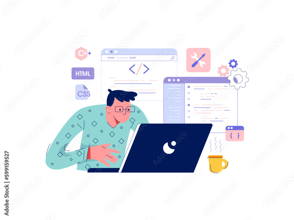 Designer Developer Illustration Security Engineer IOT Digital Product ...