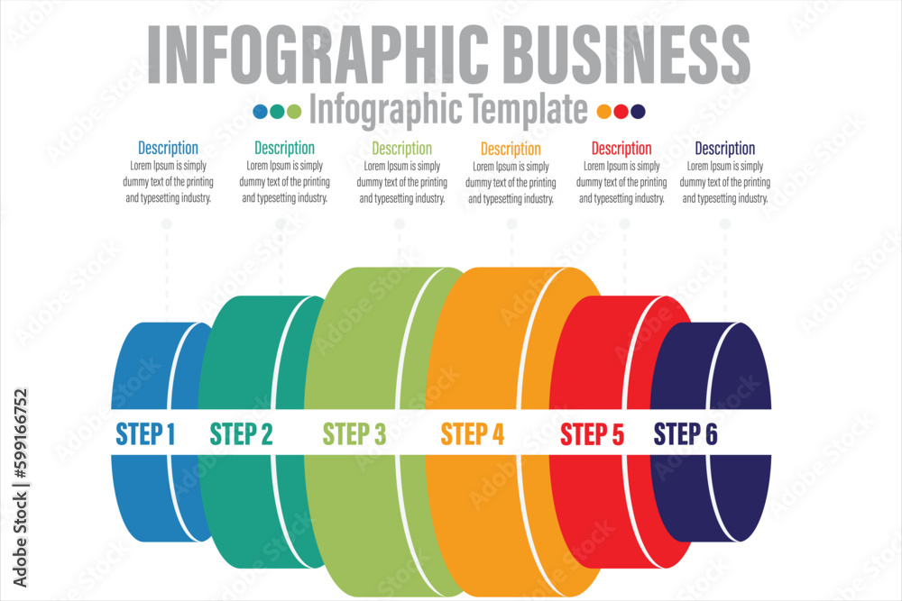 Infographic Sales funnel diagram template for business. Modern Timeline ...