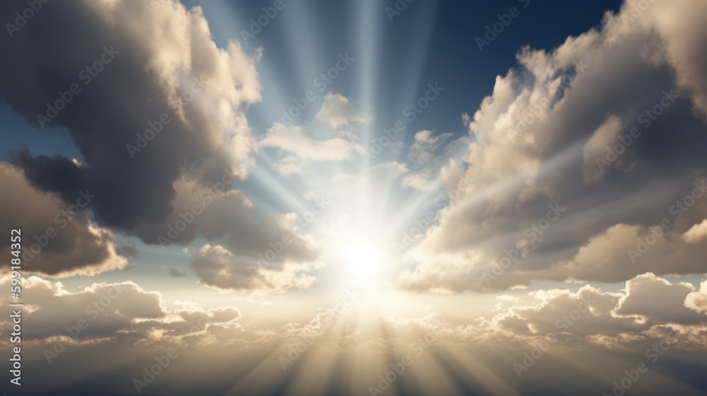 Every Cloud has a Silver Lining, Calm Landscape, Idiom-Inspired ...