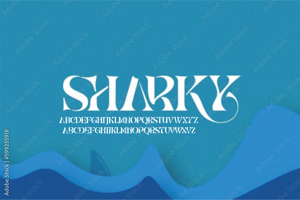 modern, luxury and tech alphabets letter set design. amazing typeface ...