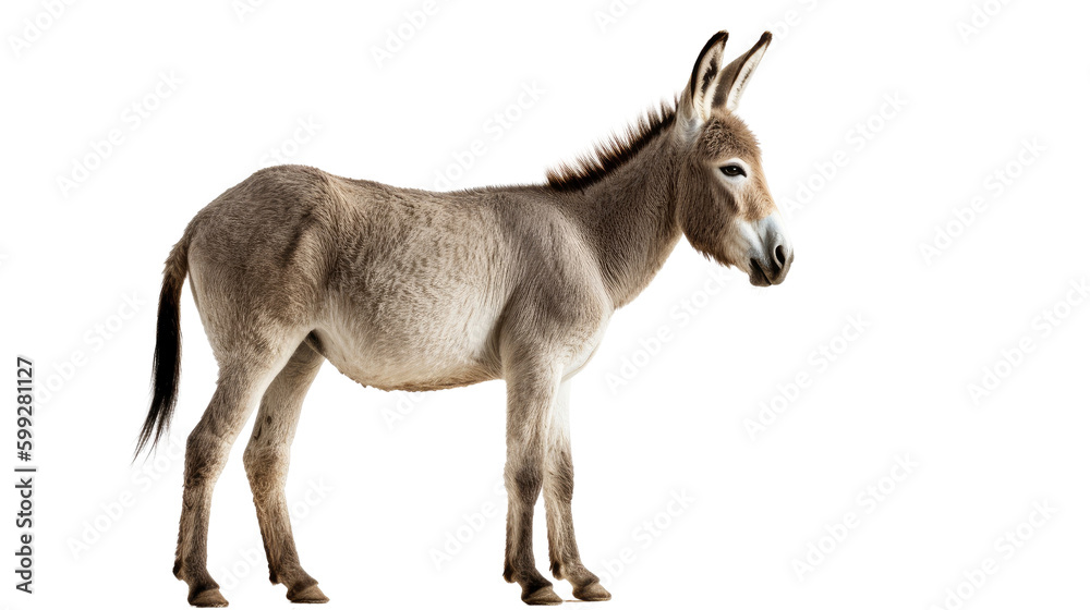 donkey transparent background, png Stock Illustration | Adobe Stock