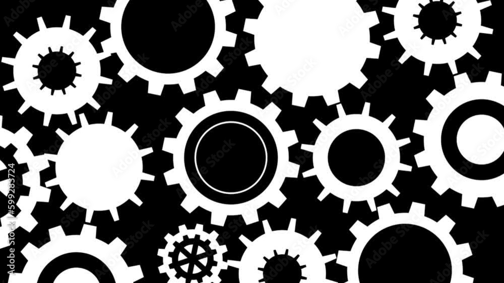 Vidéo Stock teamwork gear system style motion graphics background ... Vidéo Stock teamwork gear system style motion graphics background ...