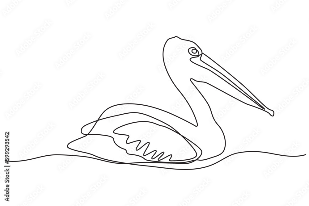 Pelican Outline
