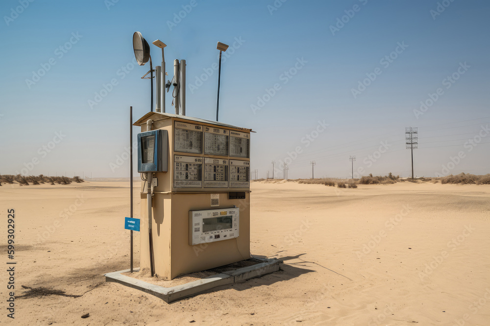 A weather station has recorded record-breaking temperatures during a ...