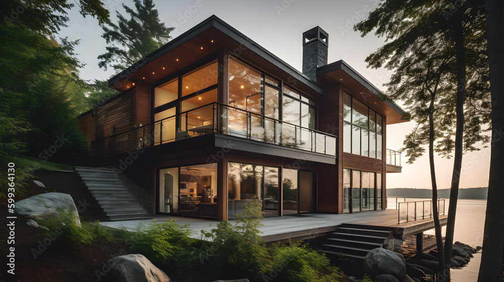 Discover the beauty of contemporary architecture with this stunning ...