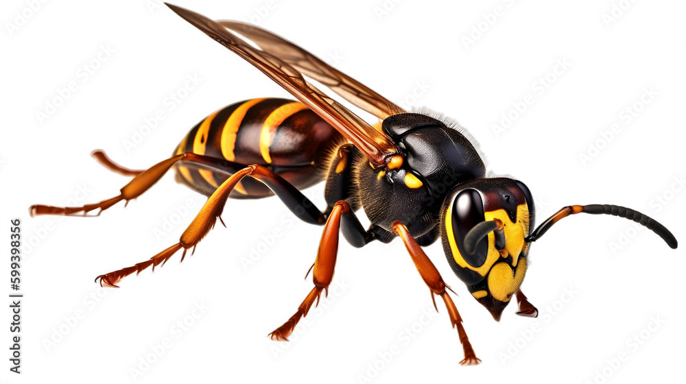 hornet isolated transparent background png Generative AI Stock ...