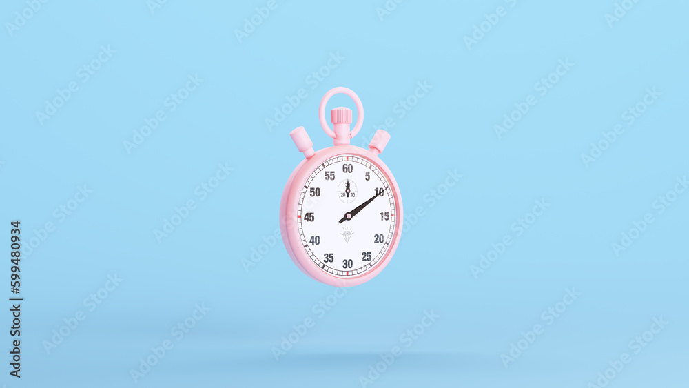 Pink Stopwatch Sports Precision Measurement Competition Chronometer ...