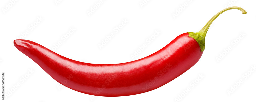 Red chili pepper cut out Stock Photo | Adobe Stock