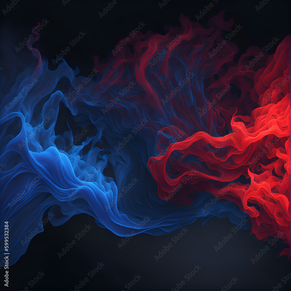 Mist, water splash. Color gradient, smoke wave, background with free ...