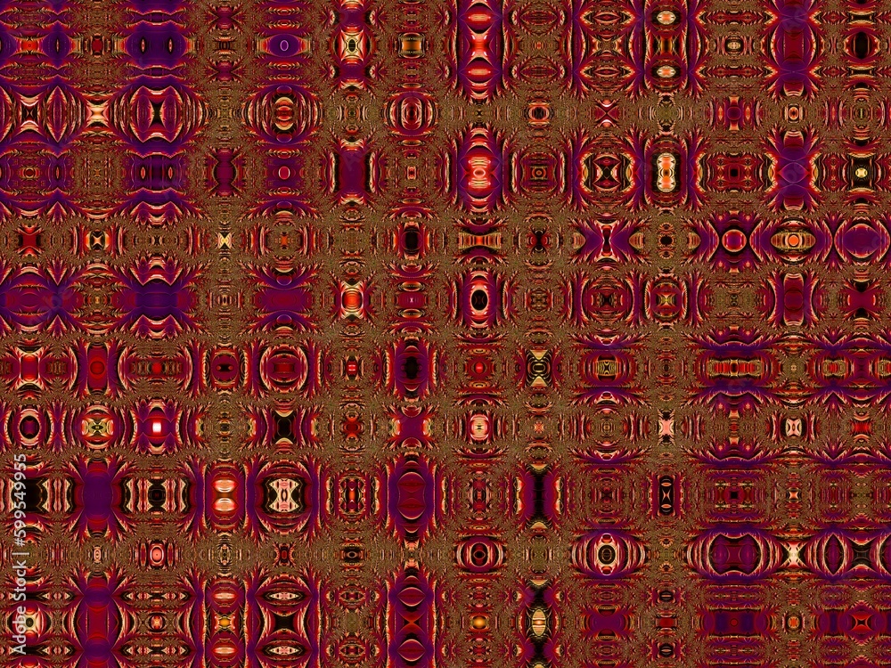 Fractal complex red patterns - Mandelbrot set detail, digital artwork ...