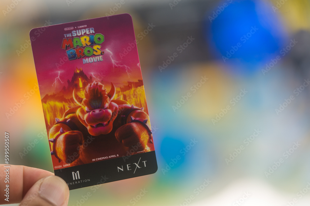 Bangkok, Thailand - May 5, 2023 : The M Generation Next card. New ...