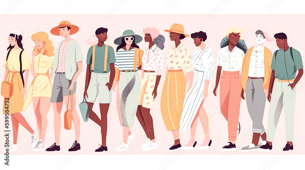 Different body types were showcased in fashion this summer using ...